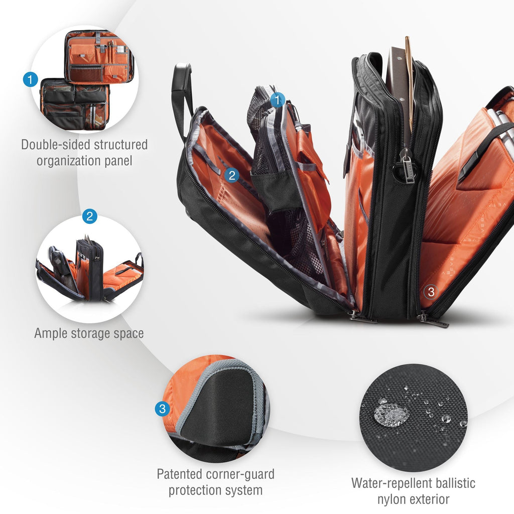 Everki Versa Premium Briefcase 17.3'', Checkpoint Friendly, Corner-gua ...