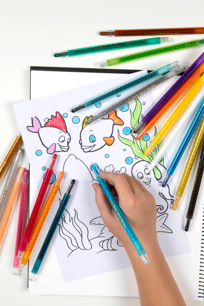 Texta Jumbo Zoom Crayons Pack of 20 | Crayons — Discount Office