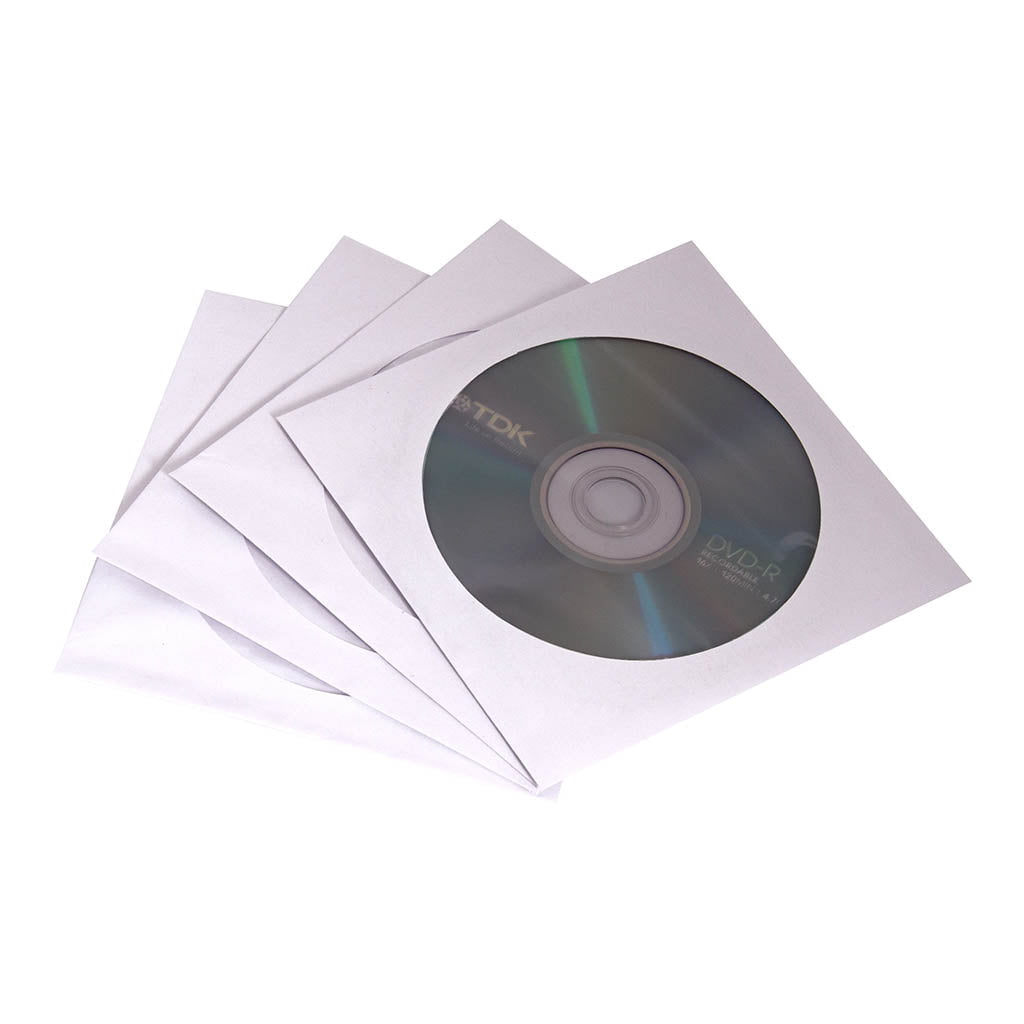 Fellowes CD / DVD Pocket / Sleeve x 100's | Archive & Storage ...
