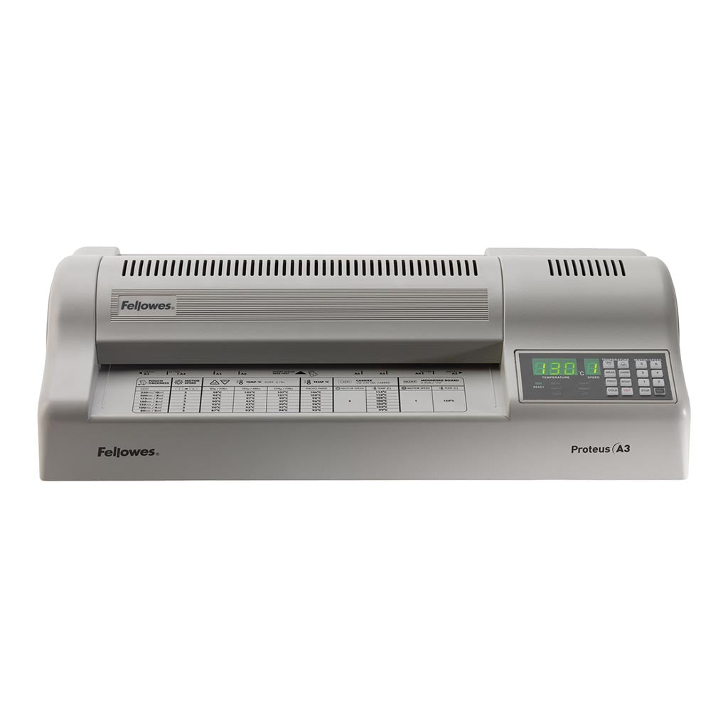 Fellowes Proteus 6 Roller A3 Laminator, Laminates 80 to 250 micron Pou ...