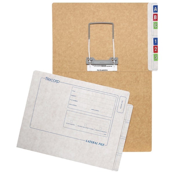Filecorp File-Rite 50mm Extra Wide Lateral File + 3 Part Clip (2000XW3 ...