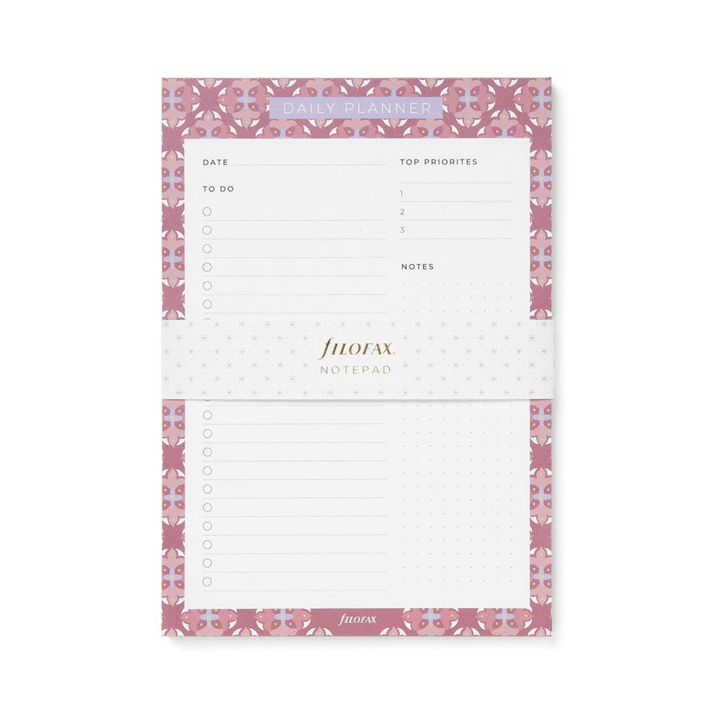 Filofax Mediterranean Daily Planner Notepad (with magnet) | Desktop ...