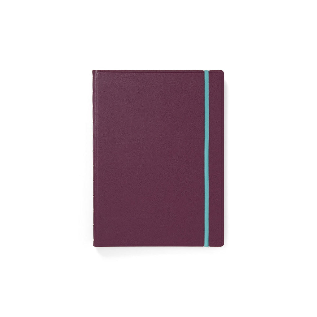 Filofax Notebook A4 Refillable Lined Contemporary Plum | Filofax ...