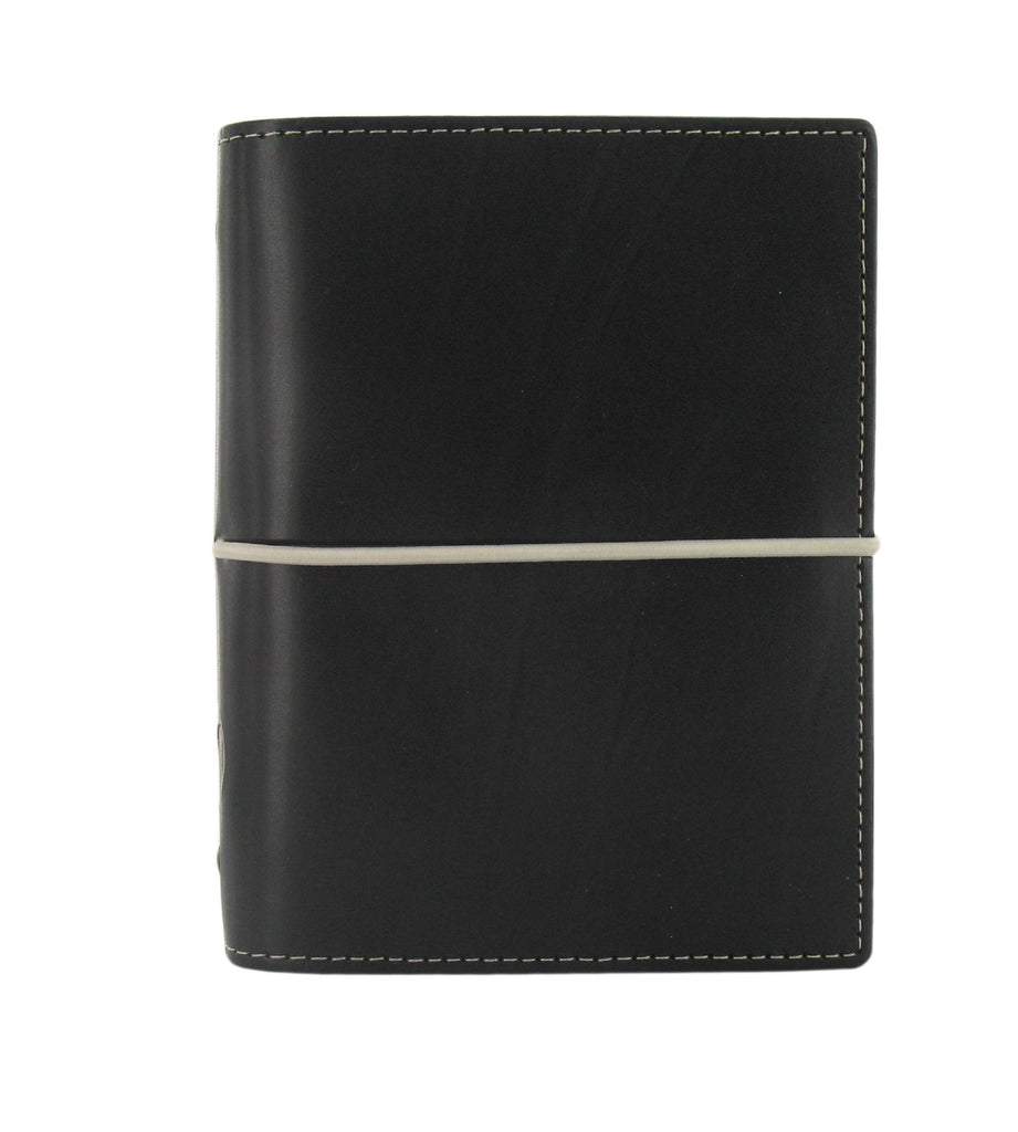 Filofax Organiser Domino, Pocket, Black (81mm x 120mm) | Filofax ...