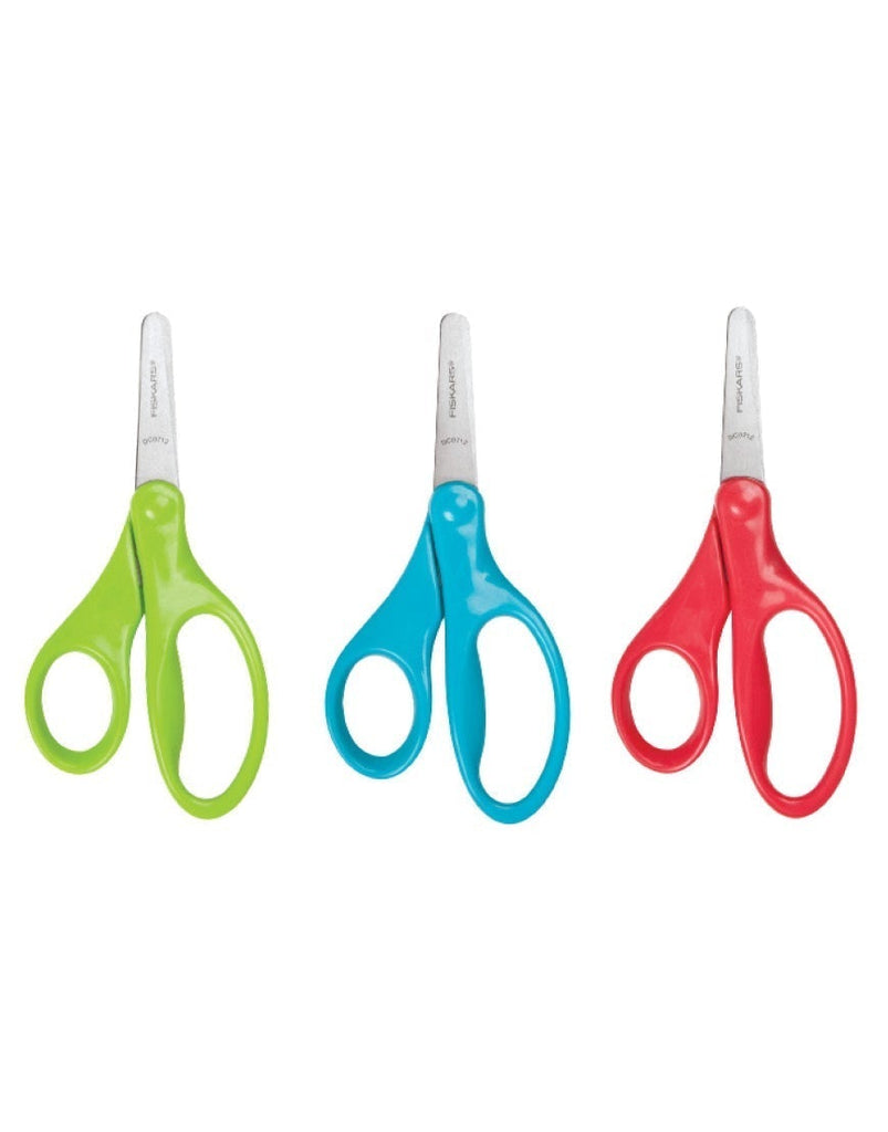 Fiskars Kids Blunt Scissors, 5 inch | Desktop Essentials — Discount Office