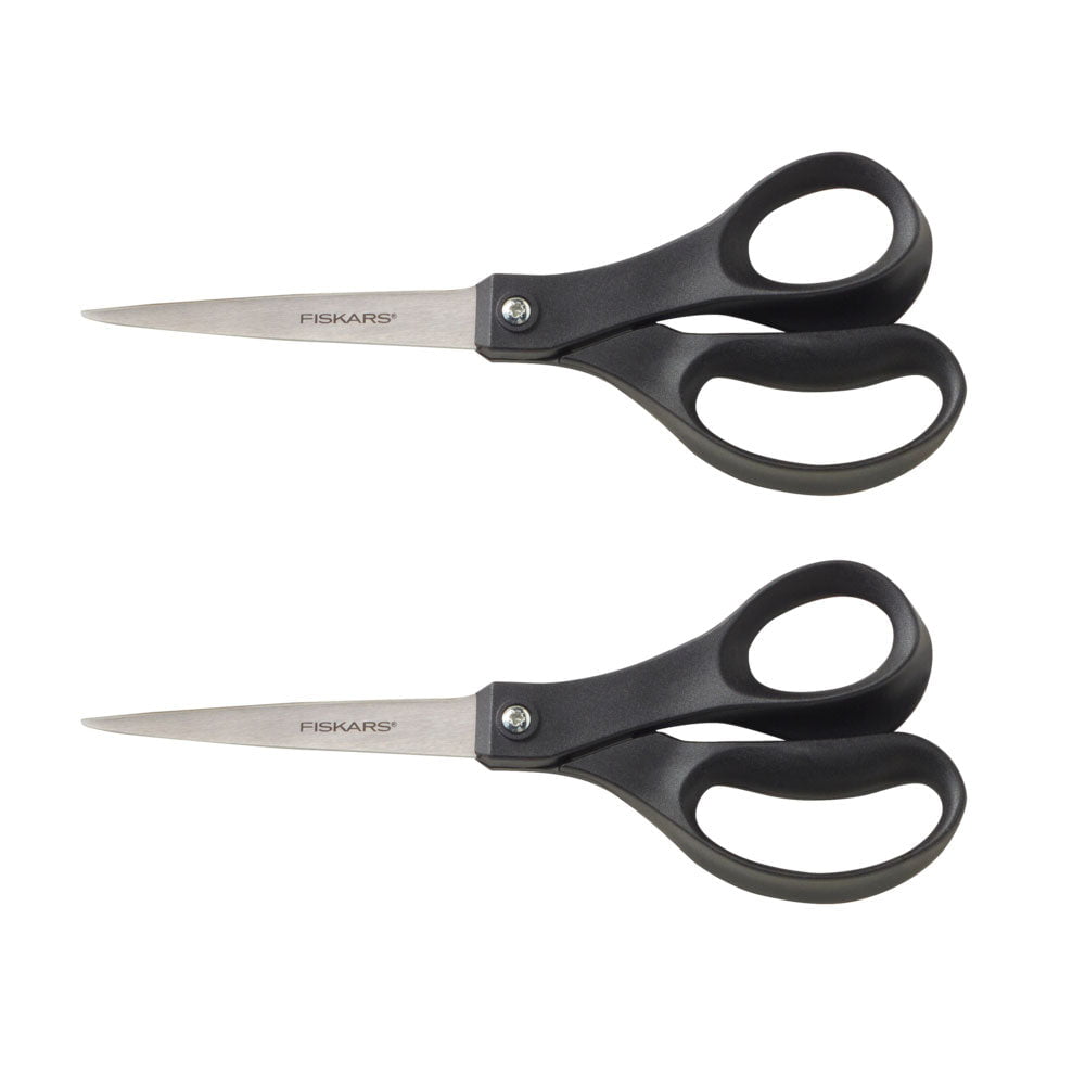 Fiskars Performance Scissors Recycled 8", Pack of 2 | Desktop ...