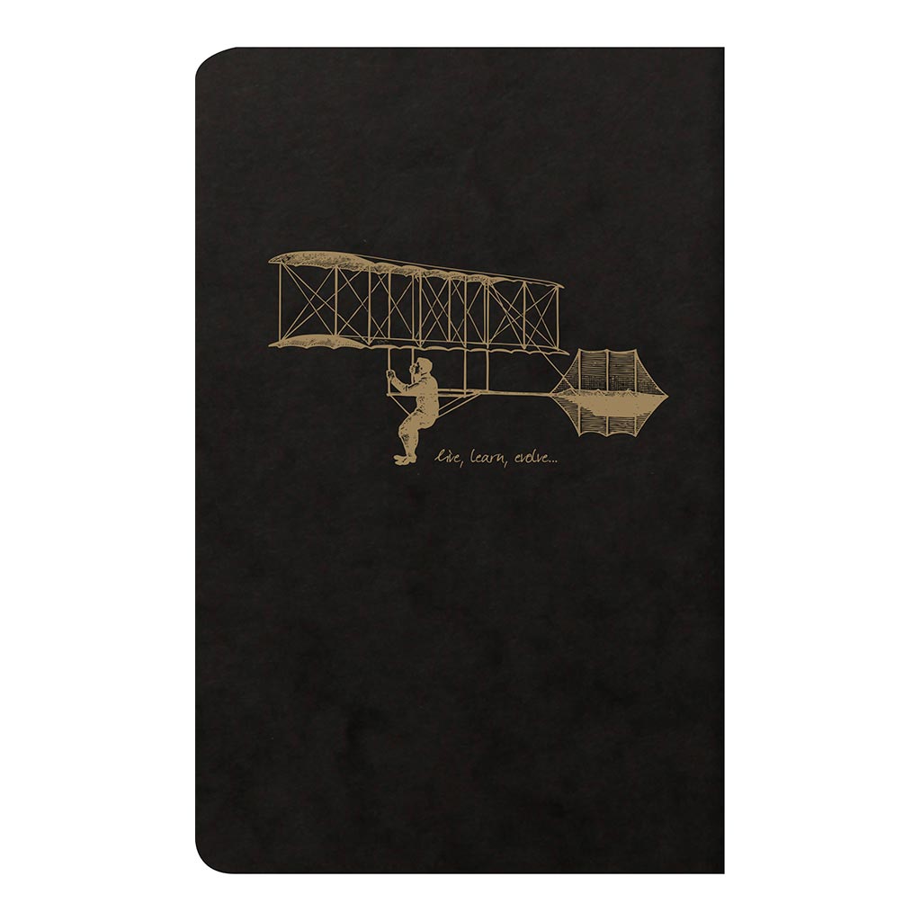Flying Spirit Sewn Notebook 11x17 Assorted Black | Clairefontaine ...