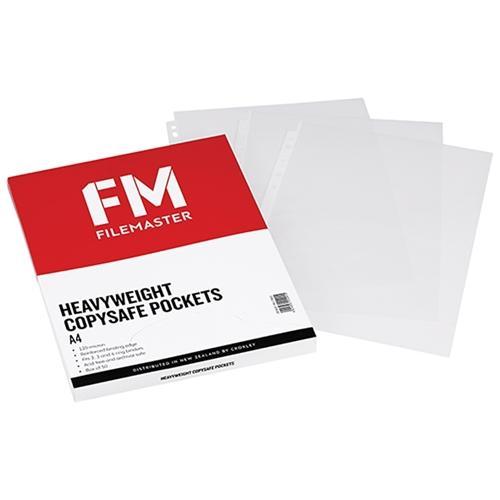 FM A4 Copysafe Clear Pockets 115 Micron 50's | Copysafe Pockets ...