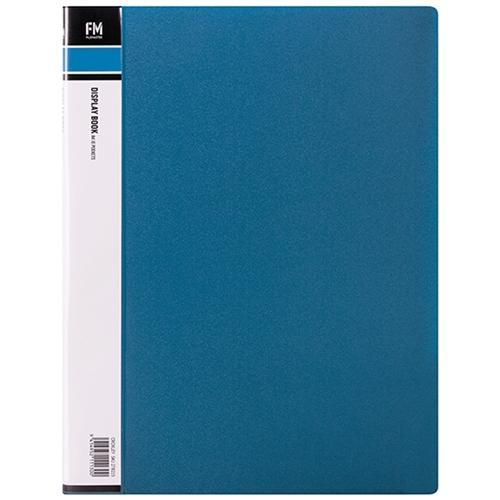 FM A4 Display Book 10 pocket Blue | Display Books — Discount Office