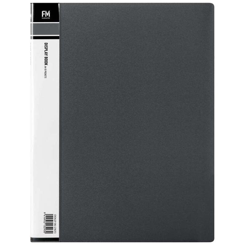 FM A4 Display Book 100 pocket Black | Display Books — Discount Office