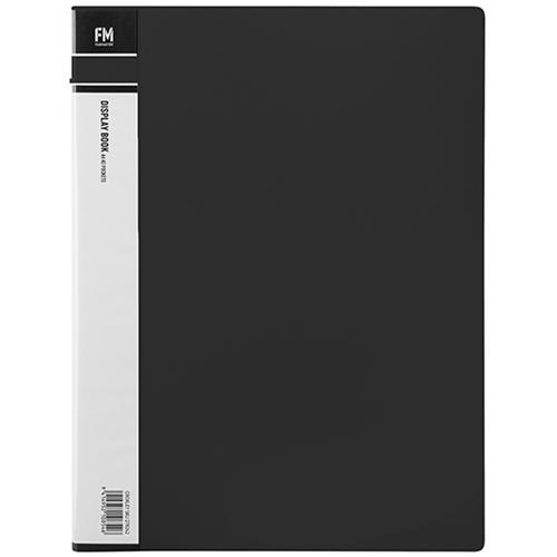 FM A4 Display Book 40 pocket Black | Display Books — Discount Office