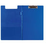FM Foolscap PVC Clipboard + Flap Blue | Clipboards — Discount Office