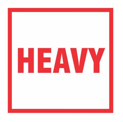 HEAVY Printed Permanent Adhesive Label 99mm x 99mm x 500 Labels per ro ...