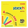 Hopax Sticky Notes Neon Assorted 76 x 76mm | Desktop Essentials ...
