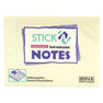 Hopax Sticky Notes Pastel Yellow 76 x 101mm (21008) | Desktop ...