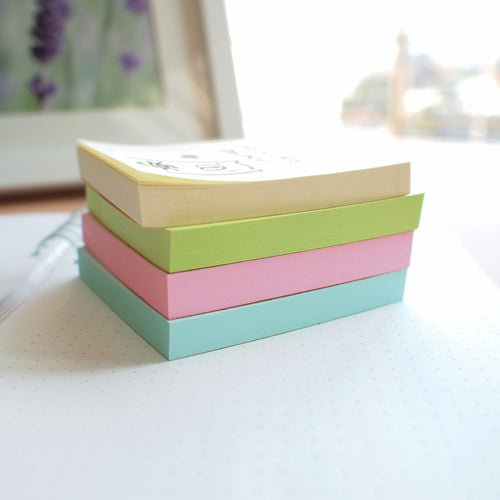 Hopax Sticky Notes Recycled Paper 38 x 50mm x 12's | Desktop Essentials ...