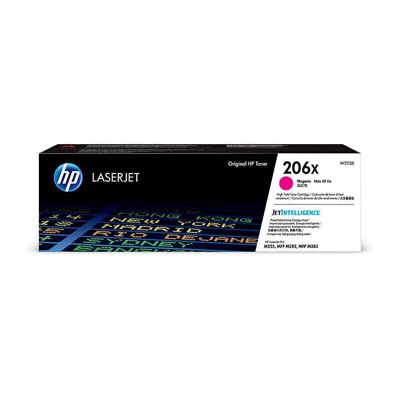 HP Genuine 206X Magenta LaserJet Toner (W2113X) | HP — Discount Office