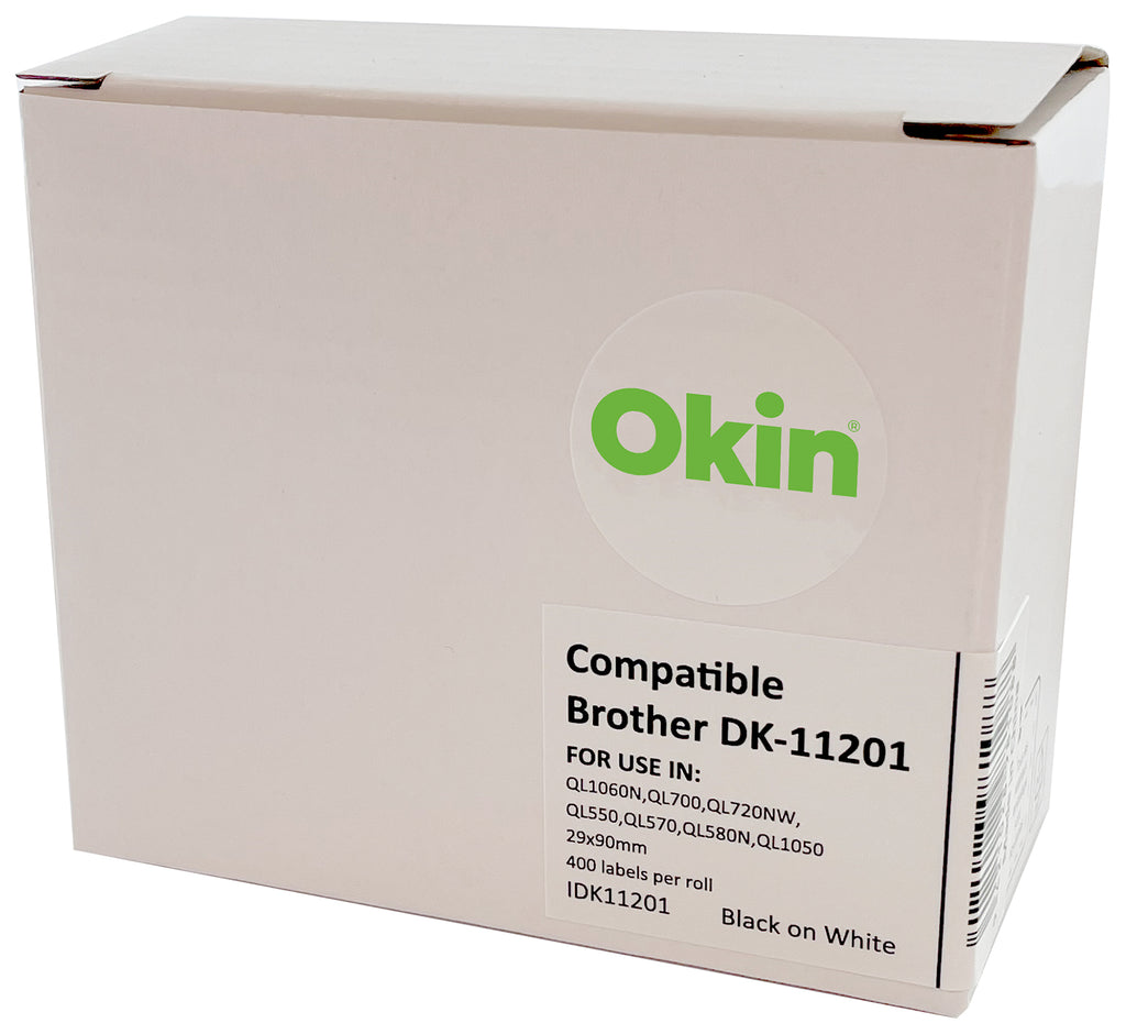 Icon DK 11201 Brother Compatible Address Label 29 x 90mm | Brother ...