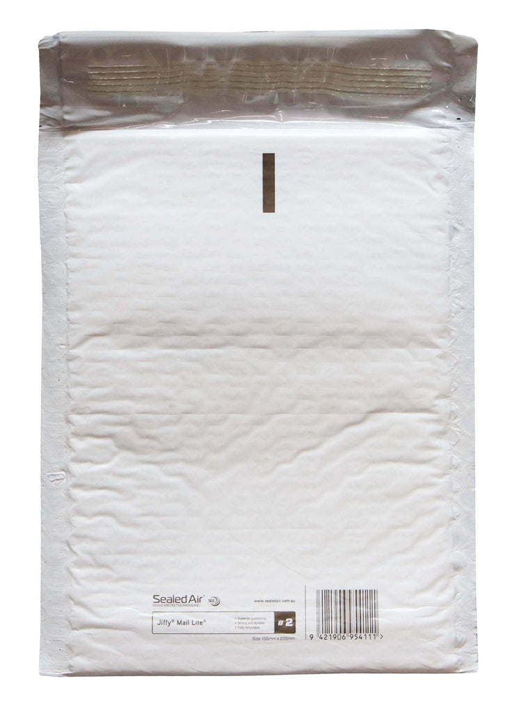 Jiffy Mail Lite Bubble Bag Size 2, 155mm x 225mm | Envelopes & Mail ...