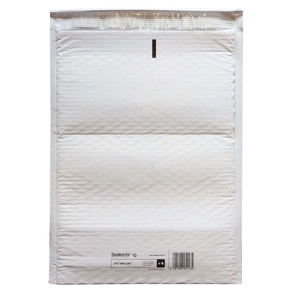Jiffy Mail Lite Bubble Bag Size 4, 232mm x 340mm | Envelopes & Mail ...