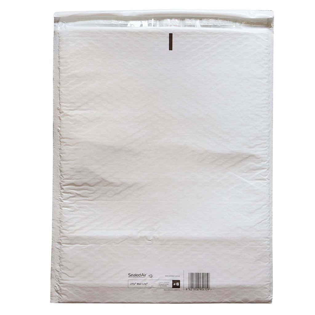 Jiffy Mail Lite Bubble Bag Size 6, 305mm x 405mm | Envelopes & Mail ...