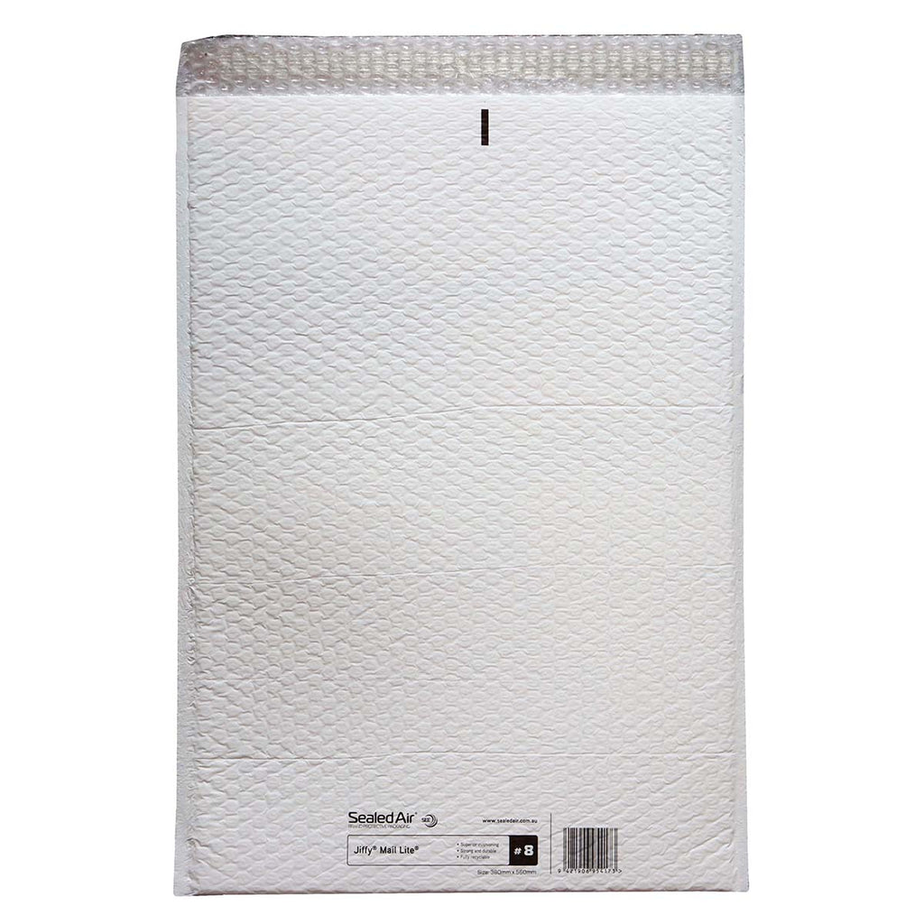 Jiffy Mail Lite Bubble Bag Size 8, 380mm x 560mm | Envelopes & Mail ...