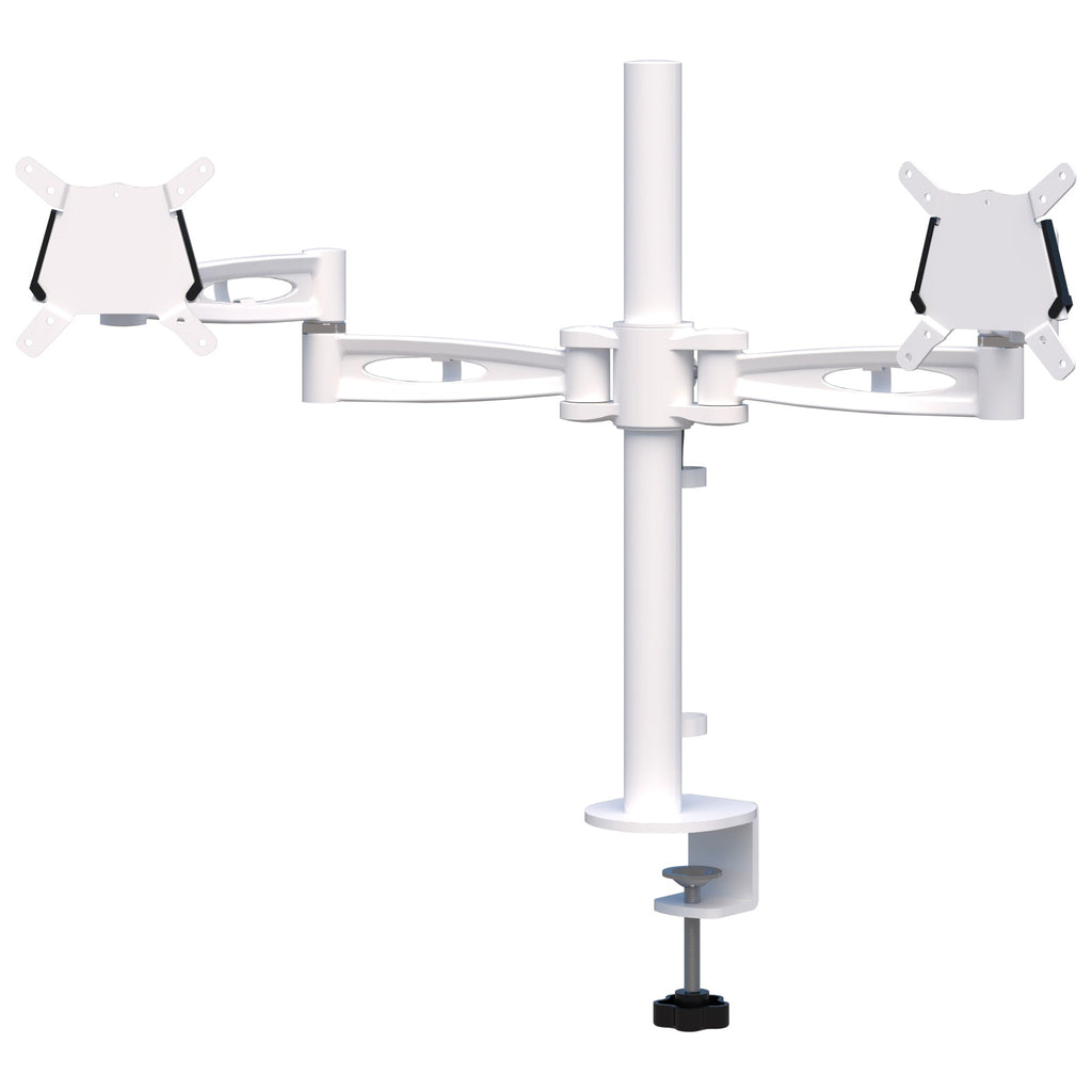 Kardo Dual Monitor Arm, Silver | Accent — Discount Office