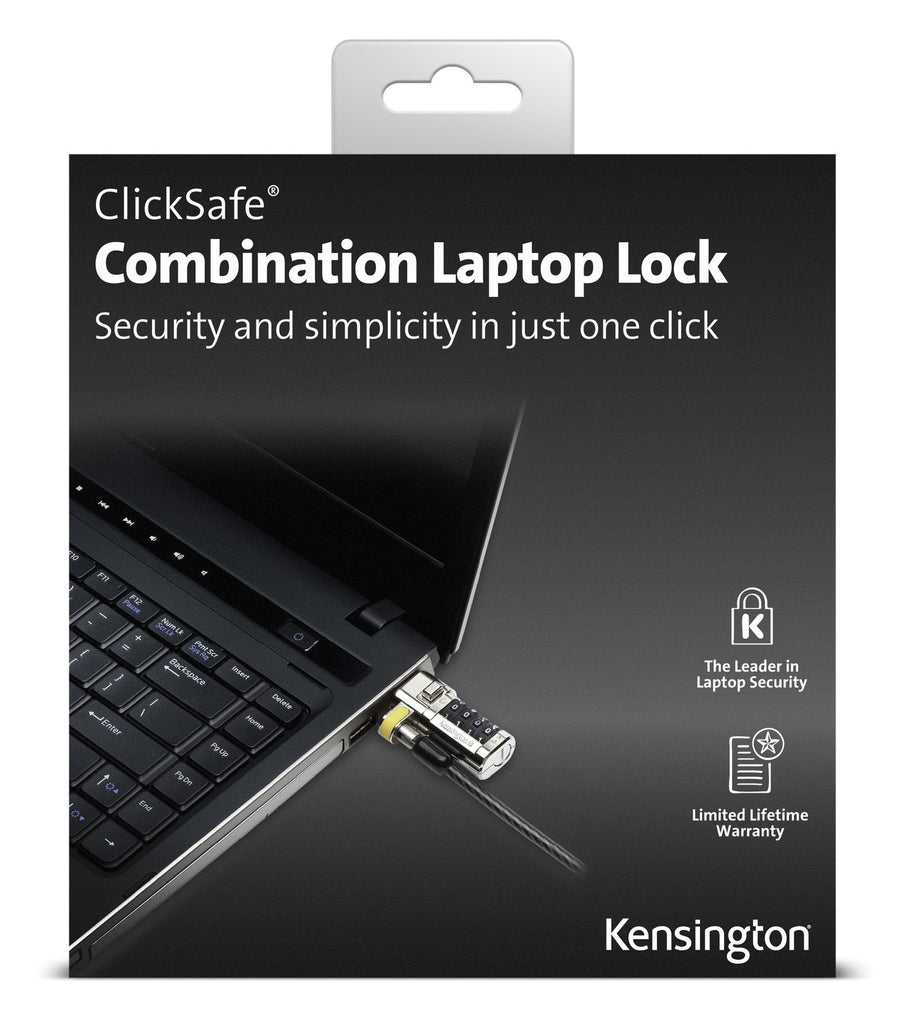 Kensington Clicksafe Combination Laptop Lock | Kensington — Discount Office