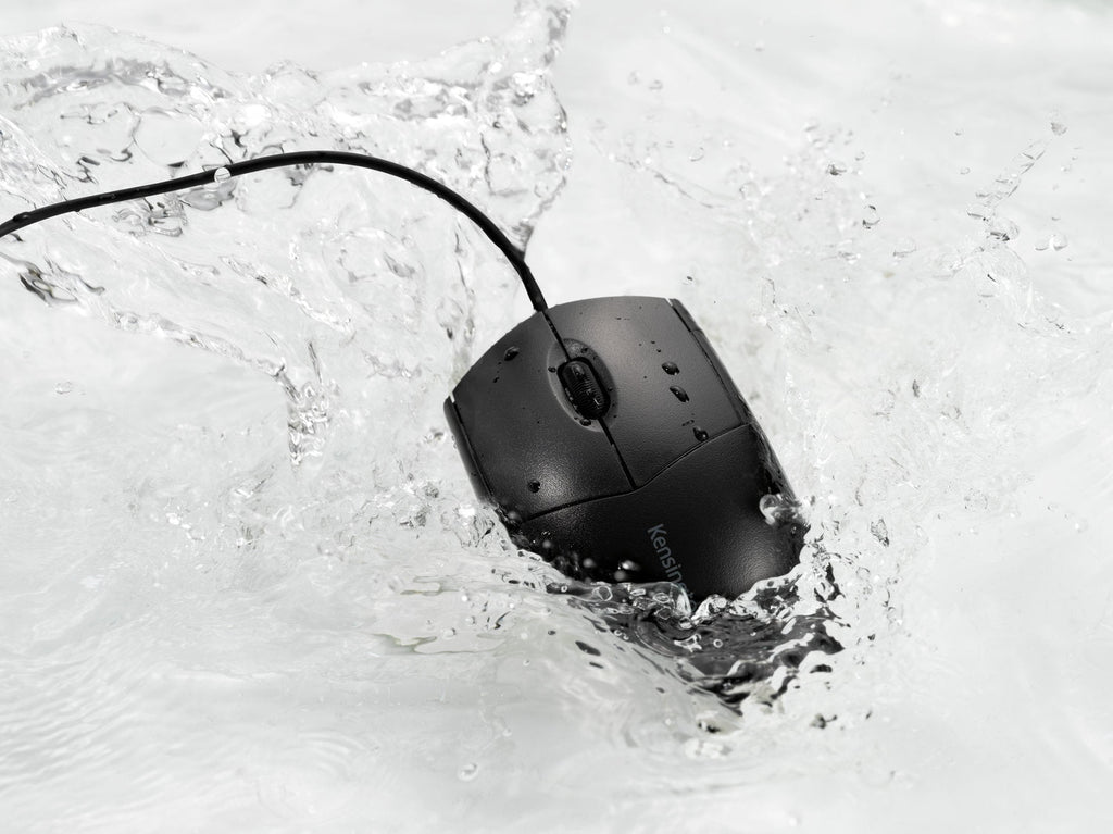 Kensington Pro Fit Washable Waterproof Wired Mouse | Computer ...