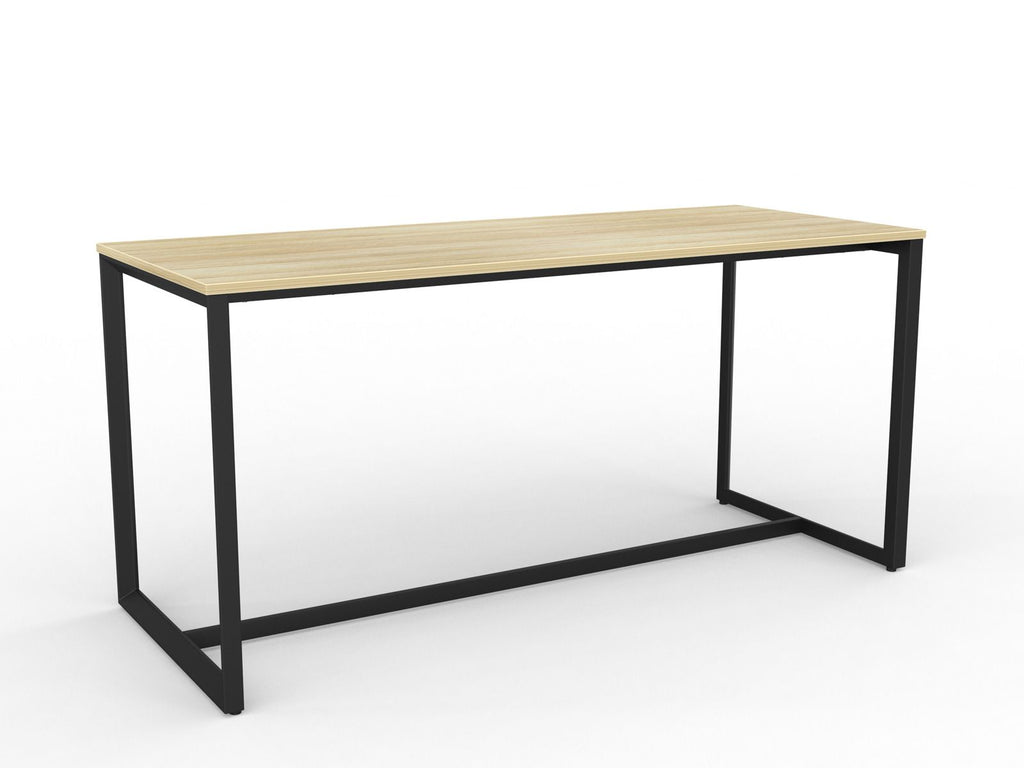 Knight's Anvil Bar Leaner Table 2400mm x 900mm - Black Frame (Choice o ...