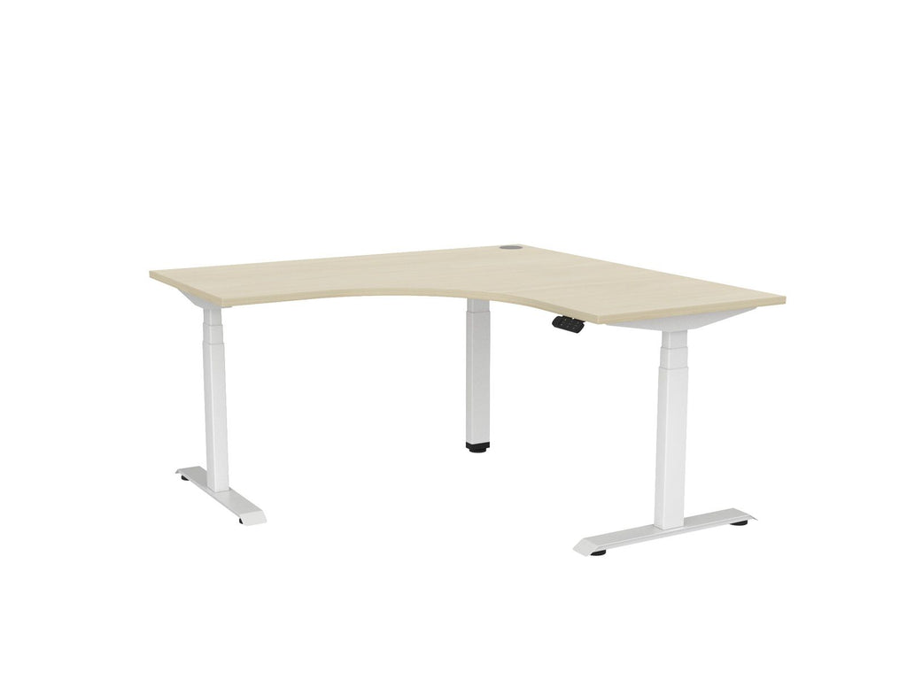 Knight's Haven 1500mm x 700mm 90° Electric Height Adjustable Workstati ...