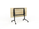 Knight's Team Flip Table 1400mm x 700mm, Rectangle, Black Frame (Choic ...