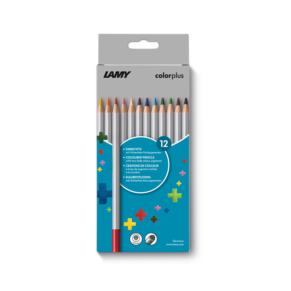 Lamy Coloured Pencils Colorplus, Pack of 12 | Lamy — Discount Office