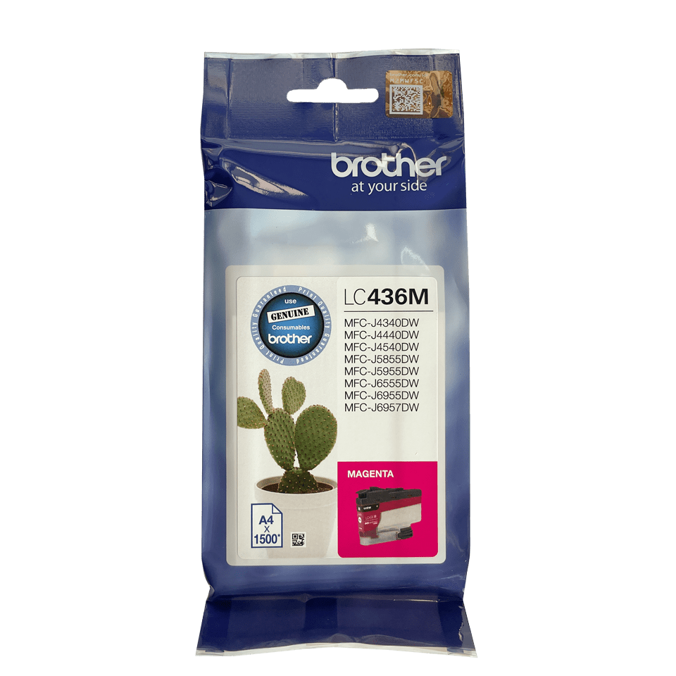 LC436 / LC 436 Brother Original Cartridge Magenta | Brother — Discount ...