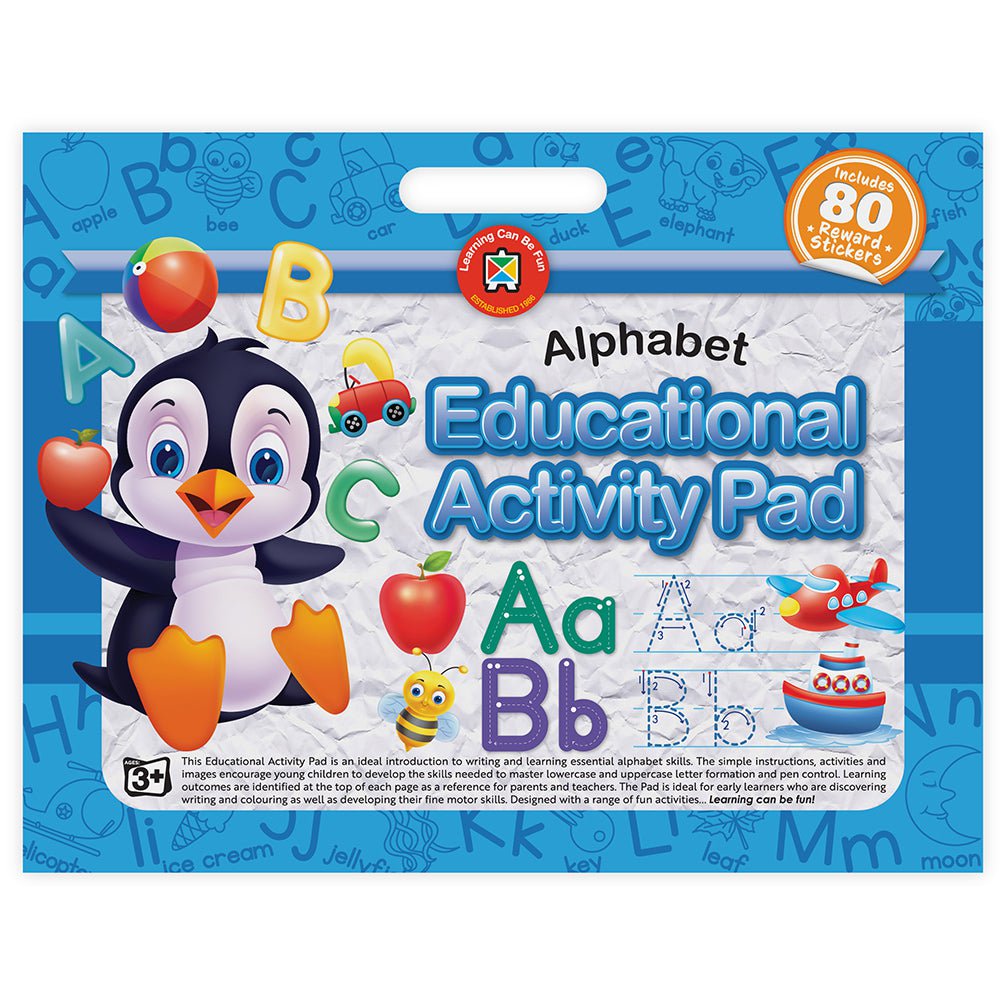LCBF Educational Activity Pad Alphabet | Activity Books — Discount Office