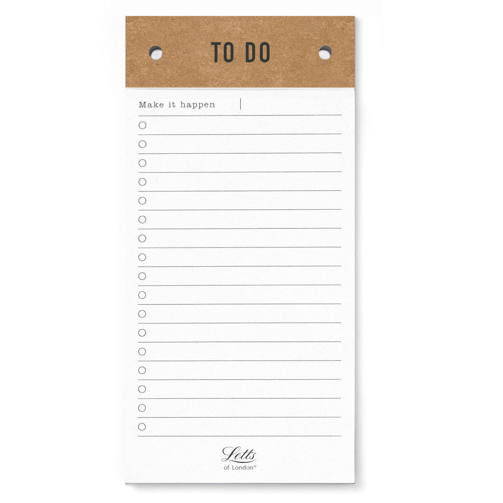 Letts Conscious To Do Notepad Refill, 60 Sheets, 100mm x 200mm | Letts ...