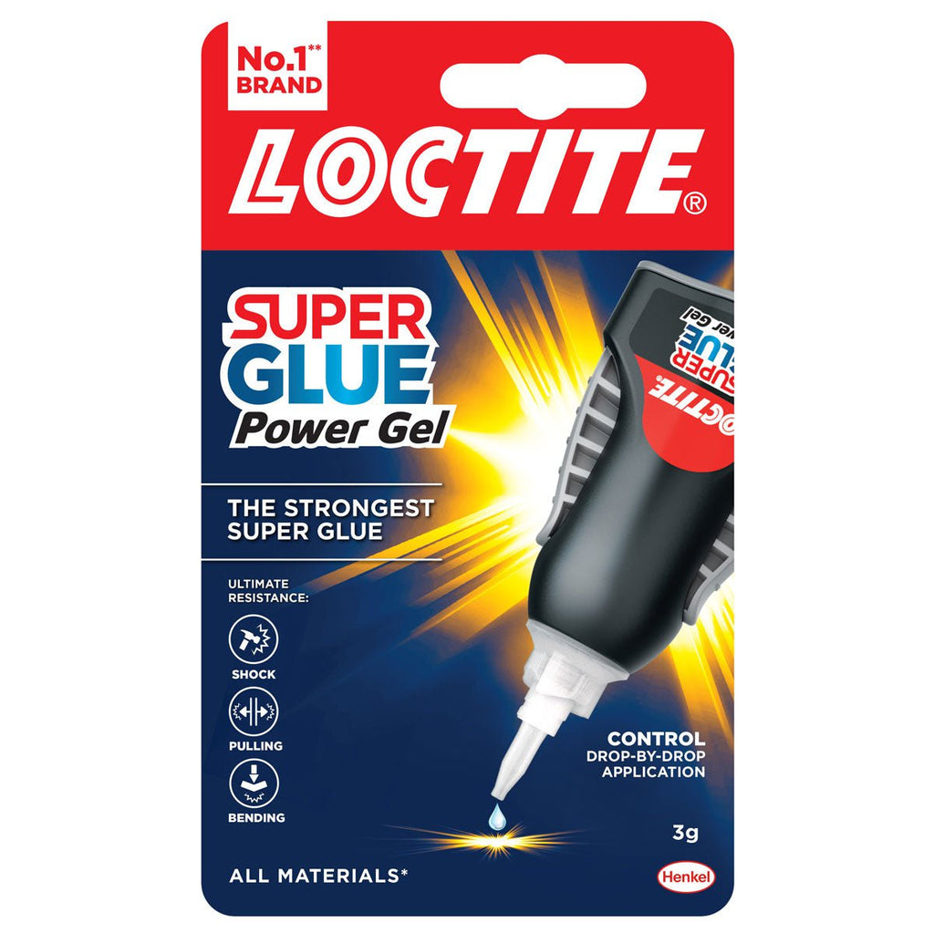 Loctite Superglue Power Flex Gel Control 3g | Adhesives, Tapes ...