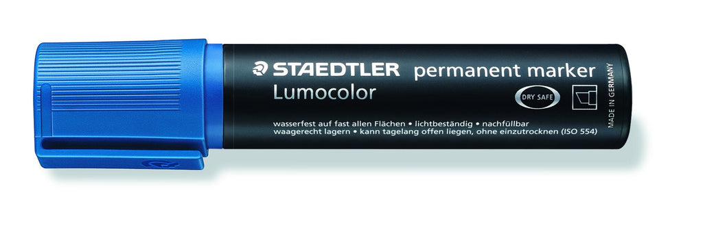 Staedtler Lumocolor Jumbo Permanent Markers Blue x 5's pack | Markers ...