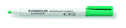 Staedtler Lumocolor Whiteboard Marker Compact Bullet Tip Green x 10's ...