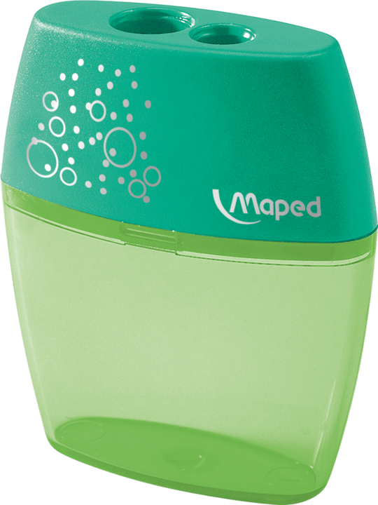 Maped Shaker Sharpener 2 Hole (Set of 20) | Maped — Discount Office