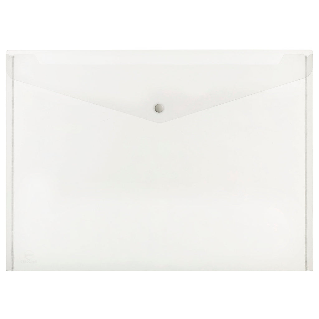 Marbig A3 Polypropylene Document Wallet Clear | Document Wallets ...