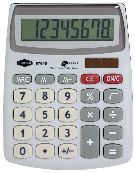 Marbig Desk Top Compact Calculator | Calculators — Discount Office