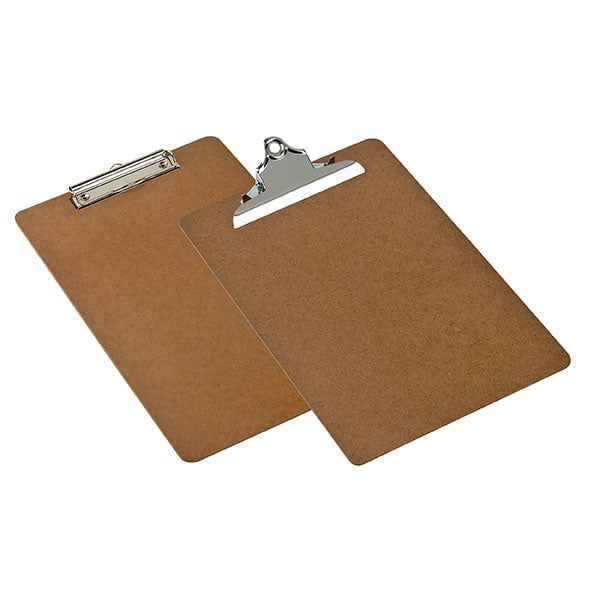 Marbig Foolscap Hardboard Clipboard Wide Clip | Clipboards — Discount ...