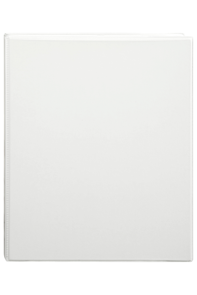 Marbig Overlay Insert Cover A4 Ring Binder 2/25 White, 2 D Ring | Files ...
