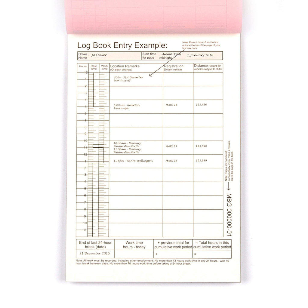 Marbig Vehicle Log Book - Triplicate | Business Books — Discount Office