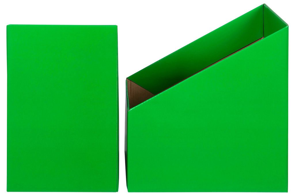 Marbig Wide Book Box Green 5's pack | Archive & Storage — Discount Office