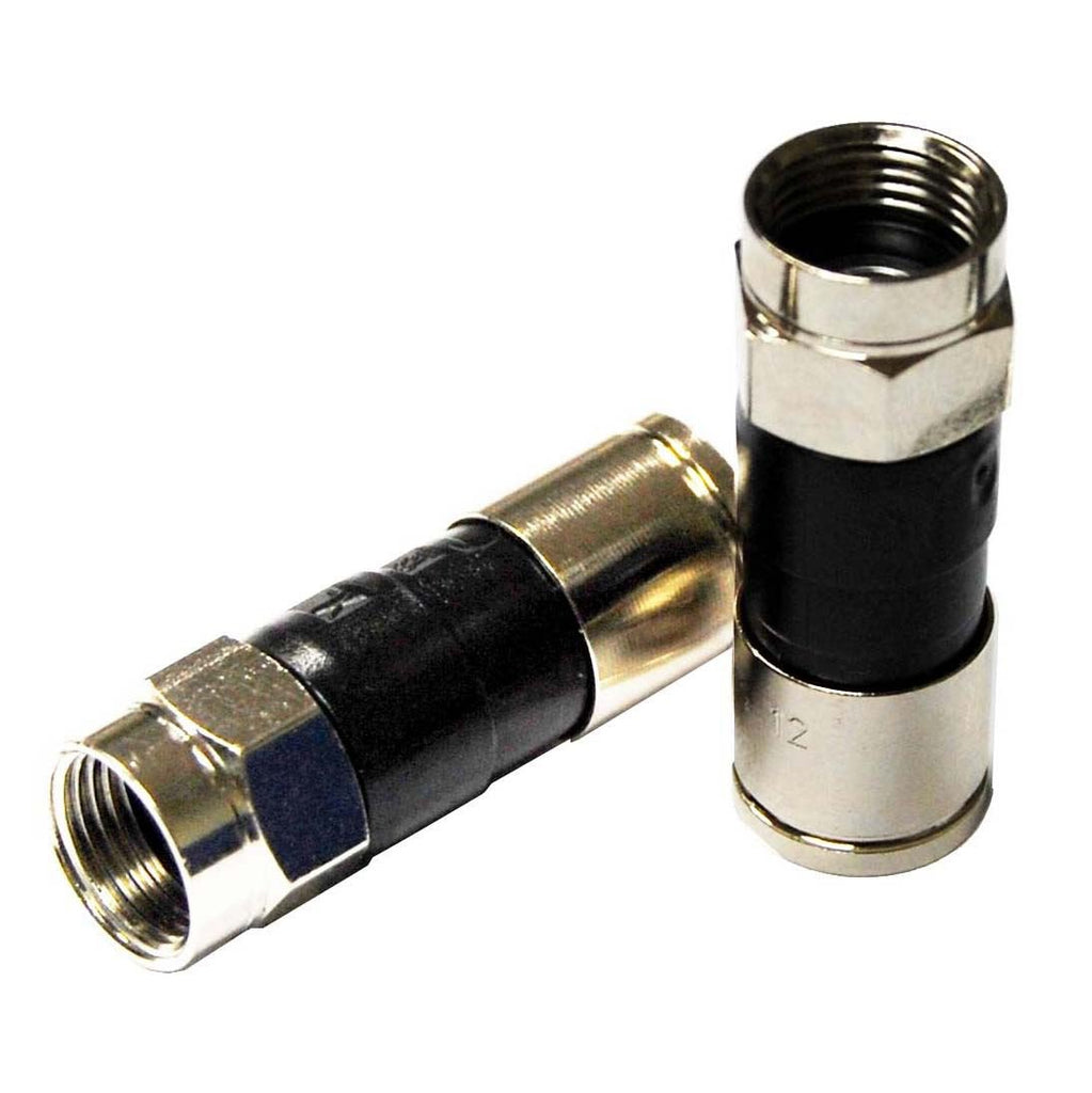 MATCHMASTER Weather Grade HD RG6 F-Compression Connector. Recommended ...