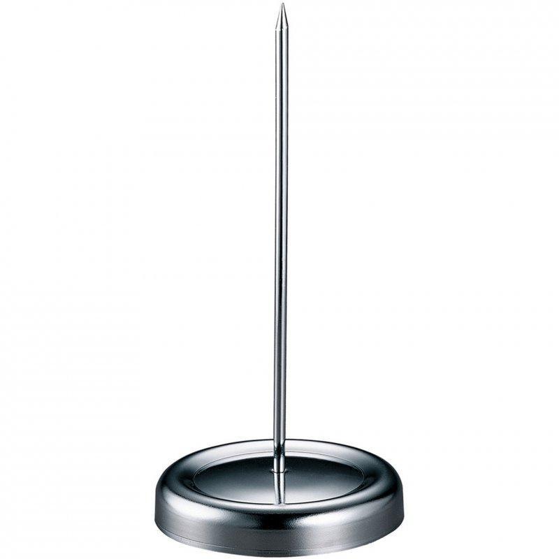 Metal Base Receipt Holder - Chrome Base | Desk & File Organisers ...
