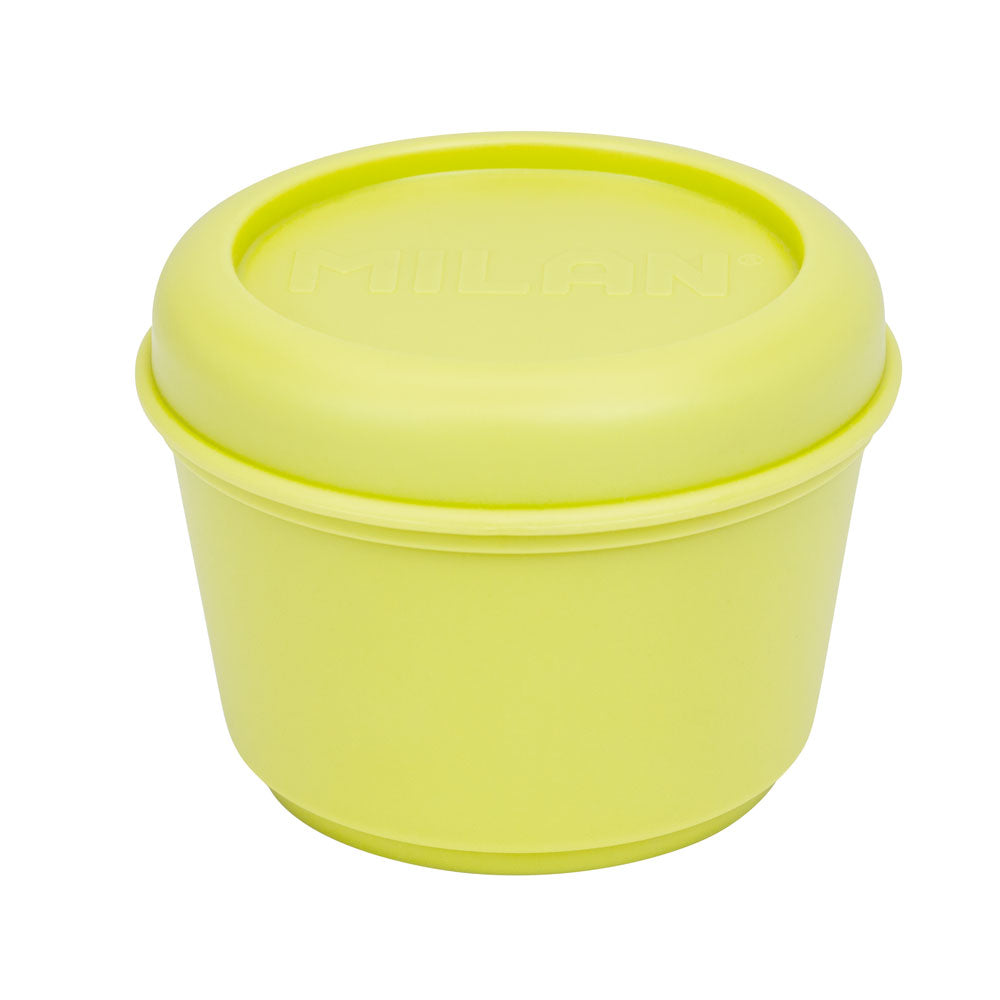 Milan Sunset Series Hermetic Food Container, Round, 250ml, Yellow ...