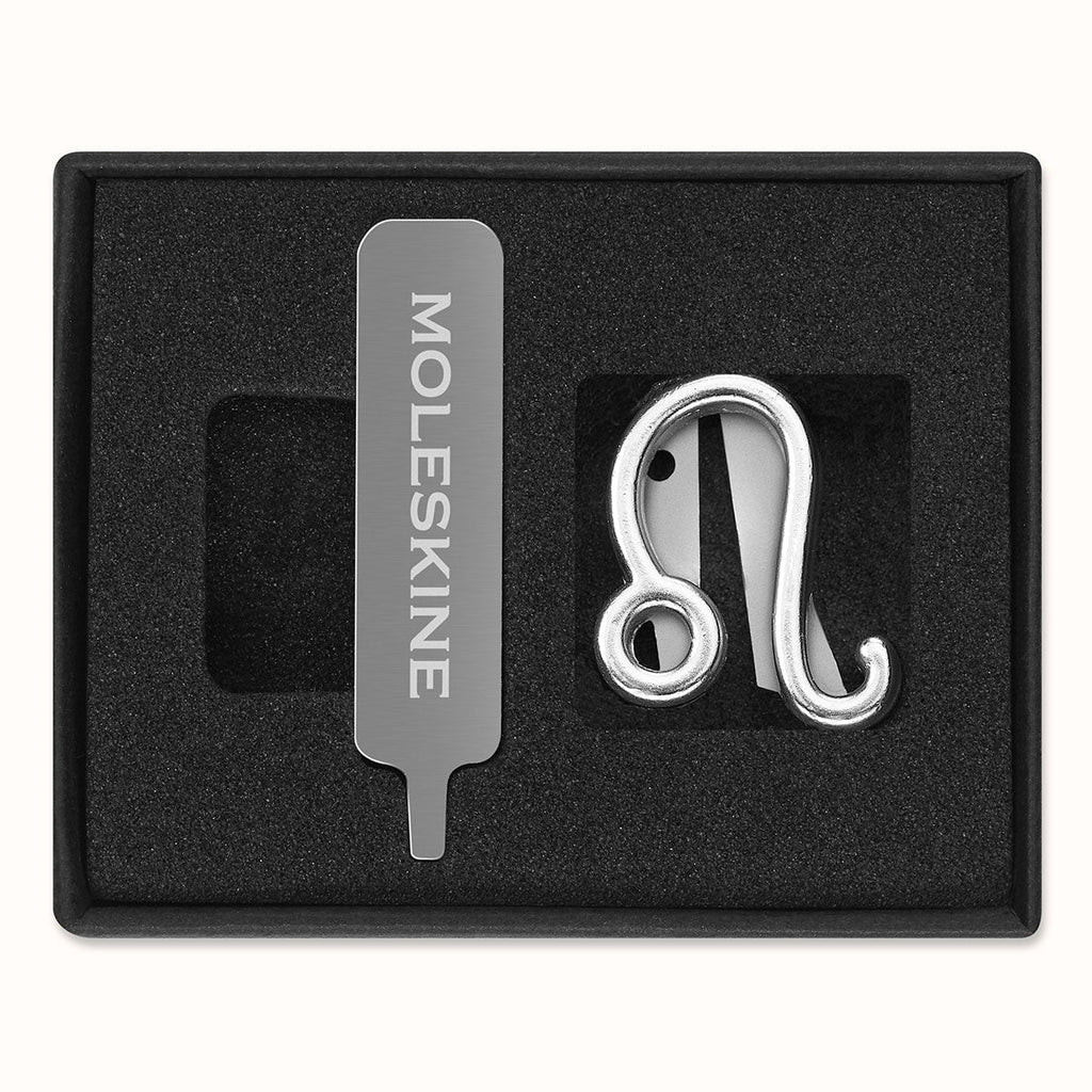 Moleskine Pins Leo Silver | Clips, Pins & Fasteners — Discount Office